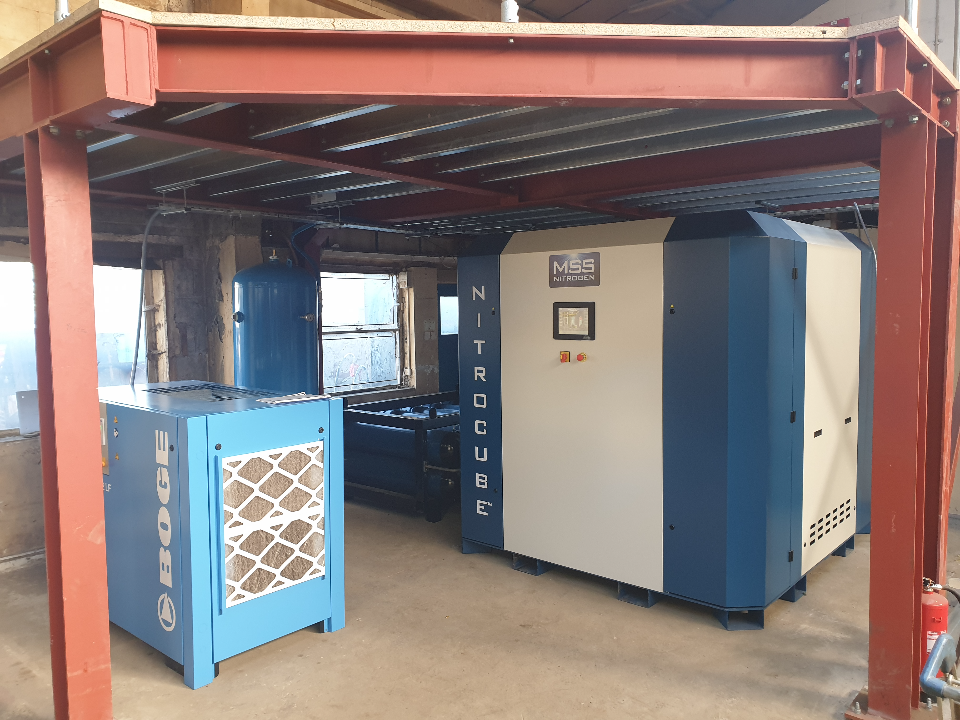 MJ Allen Metalwork choose MSS Nitrocube - Sheet Metal Industries