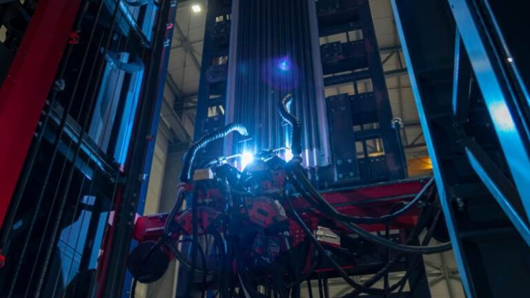 Fronius Showcases Overlay Welding - CMT Cladding Tower for Finned Walls ...