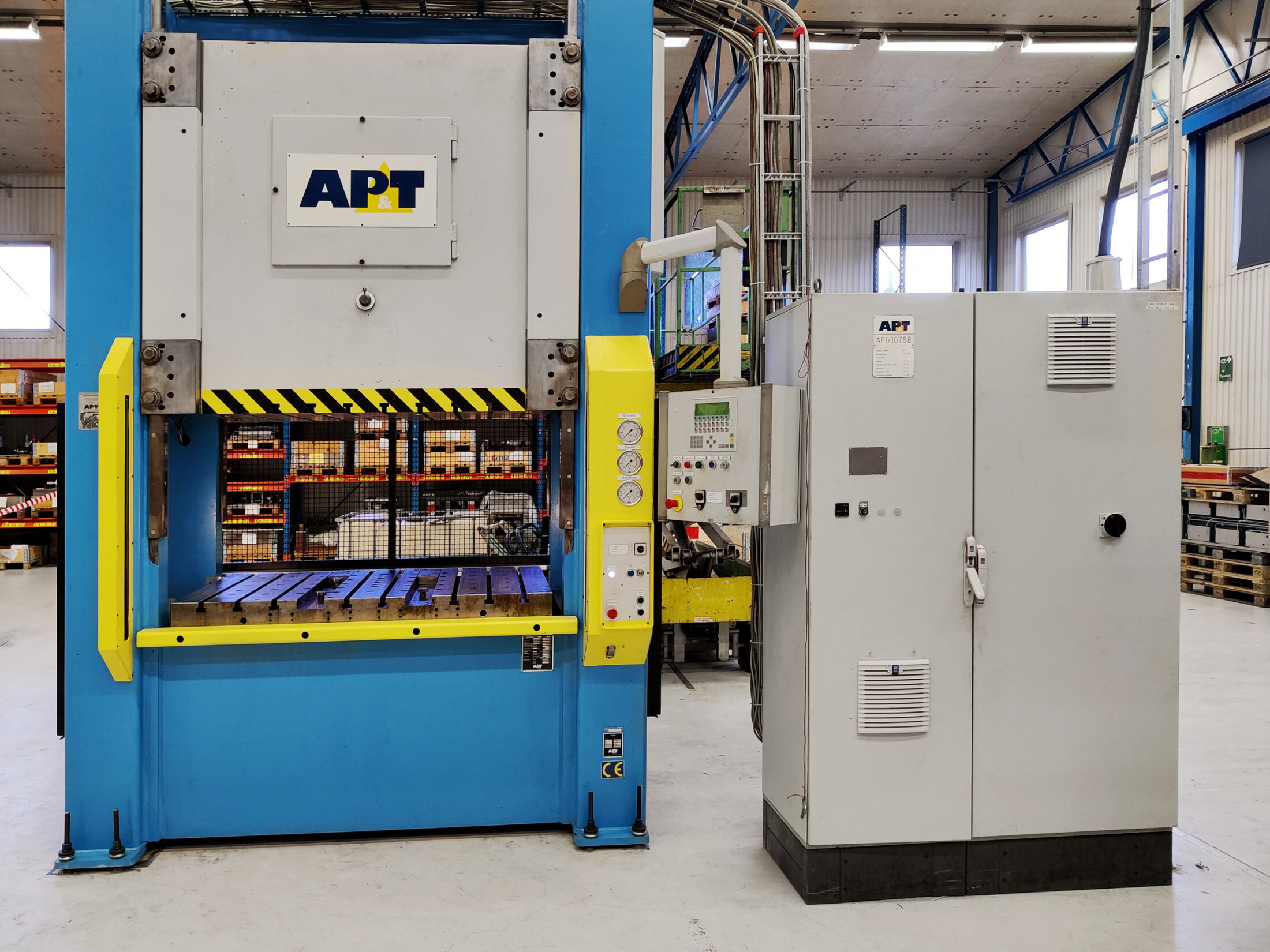 AP&T is now adding factory-rebuilt presses to its customer offering ...