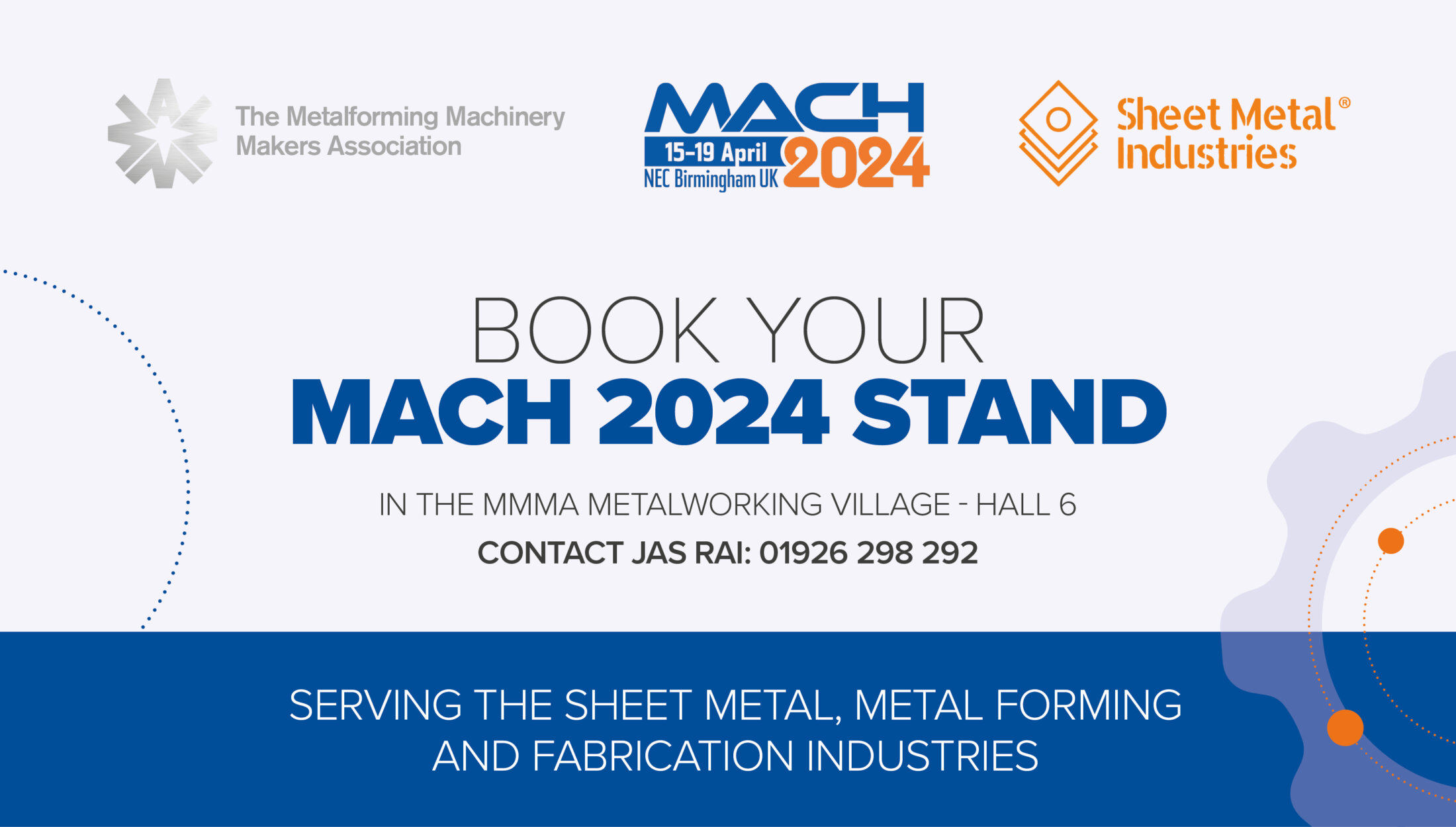 MACH 2024/ MMMA ANNOUNCEMENT - Sheet Metal Industries