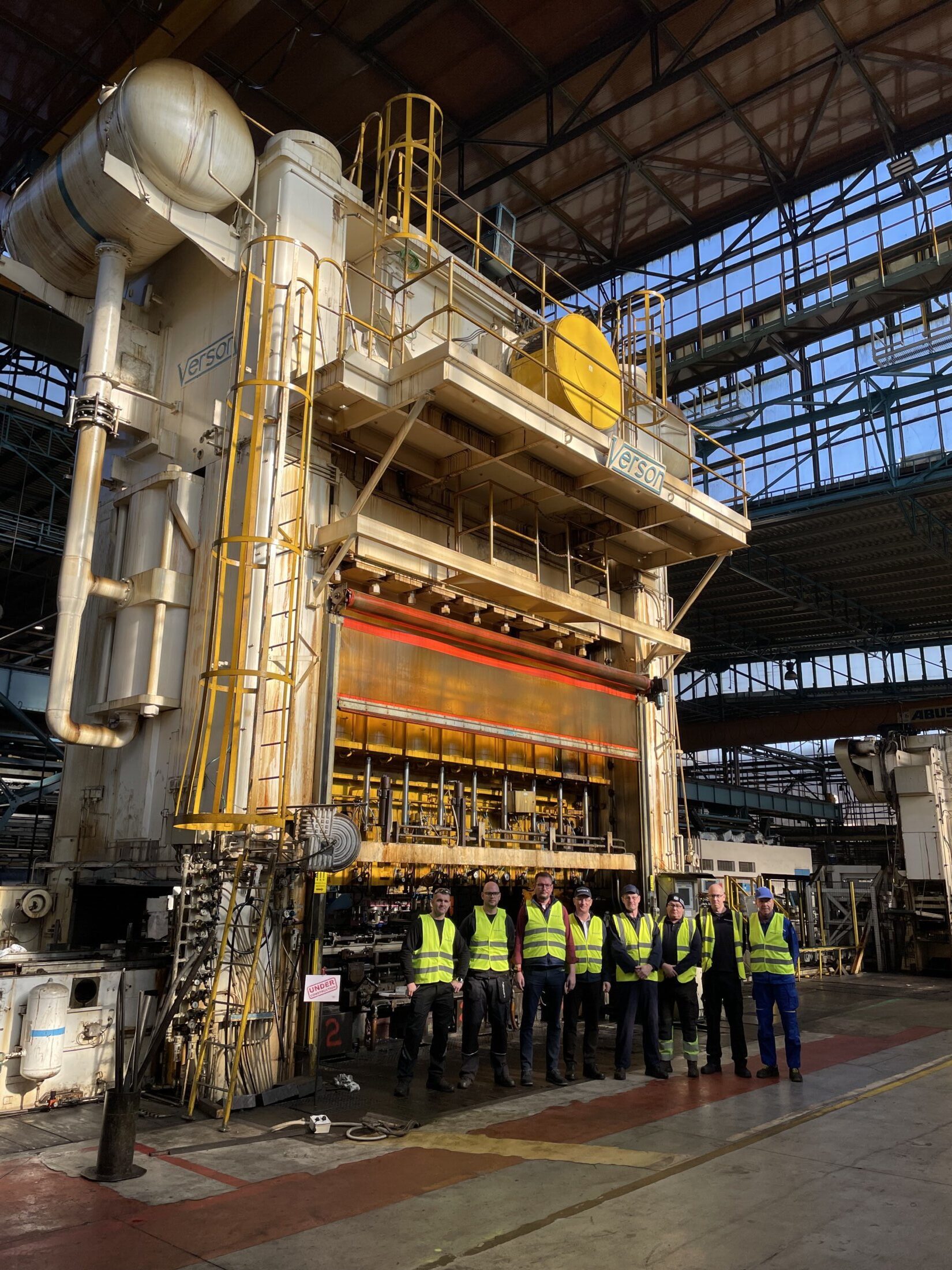 COMPLETE OVERHAUL OF 4,000-TON PRESS - Sheet Metal Industries