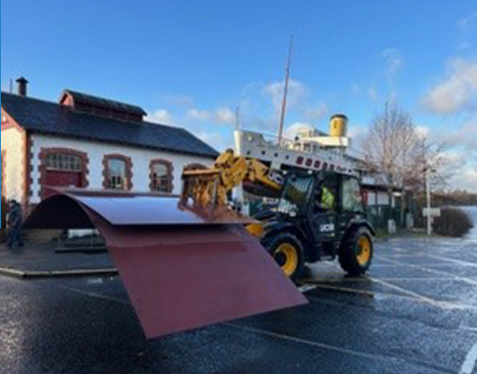 BARNSHAWS TEAM IN SCOTLAND HELPED RESTORE THE MAID OF THE LOCH TO HER ...