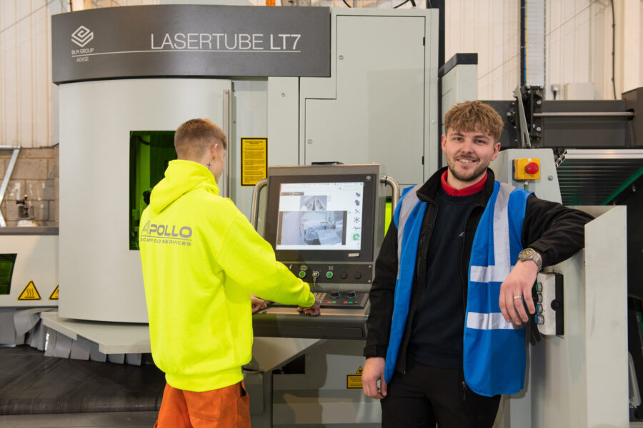APOLLO SCAFFOLDING SERVICES ADOPTS LEGENDARY LASER CUTTING POWER FROM ...