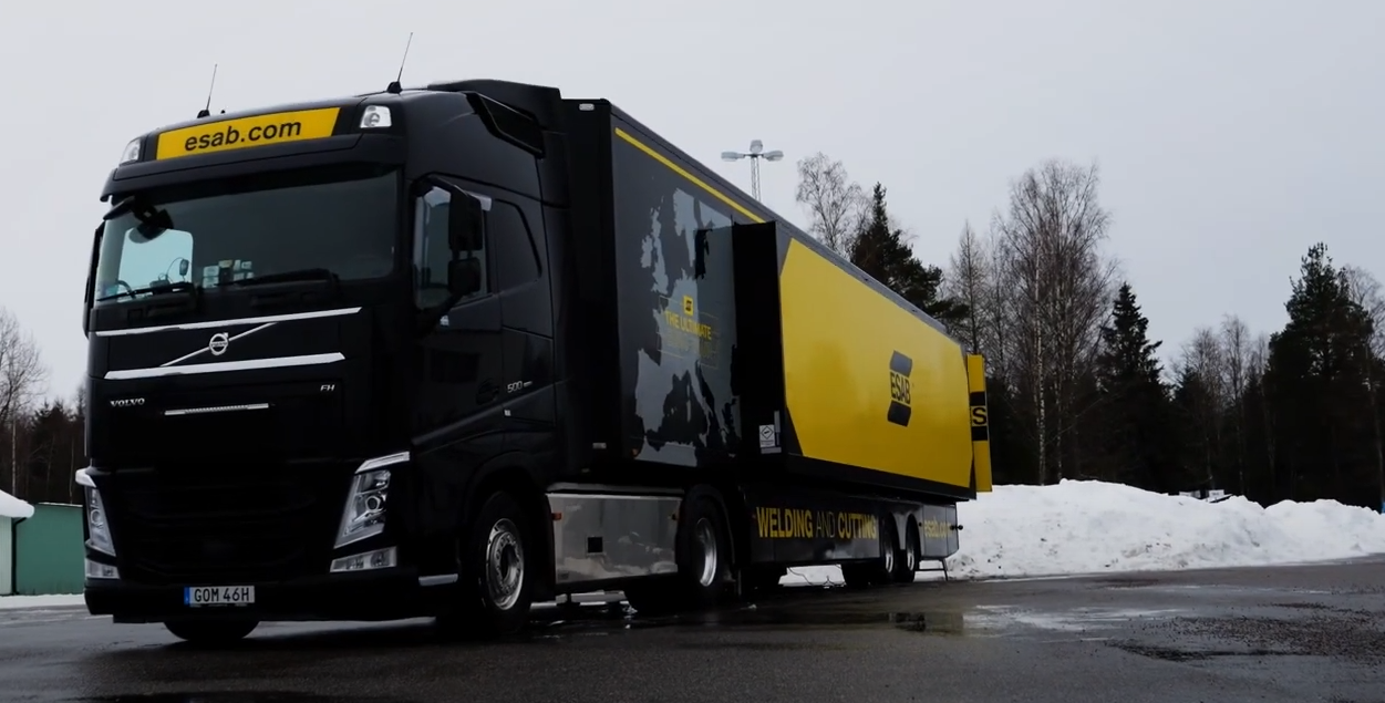 VISIT THE ESAB DEMO TRAILER AND EXPERIENCE THE LATEST IN WELDING ...