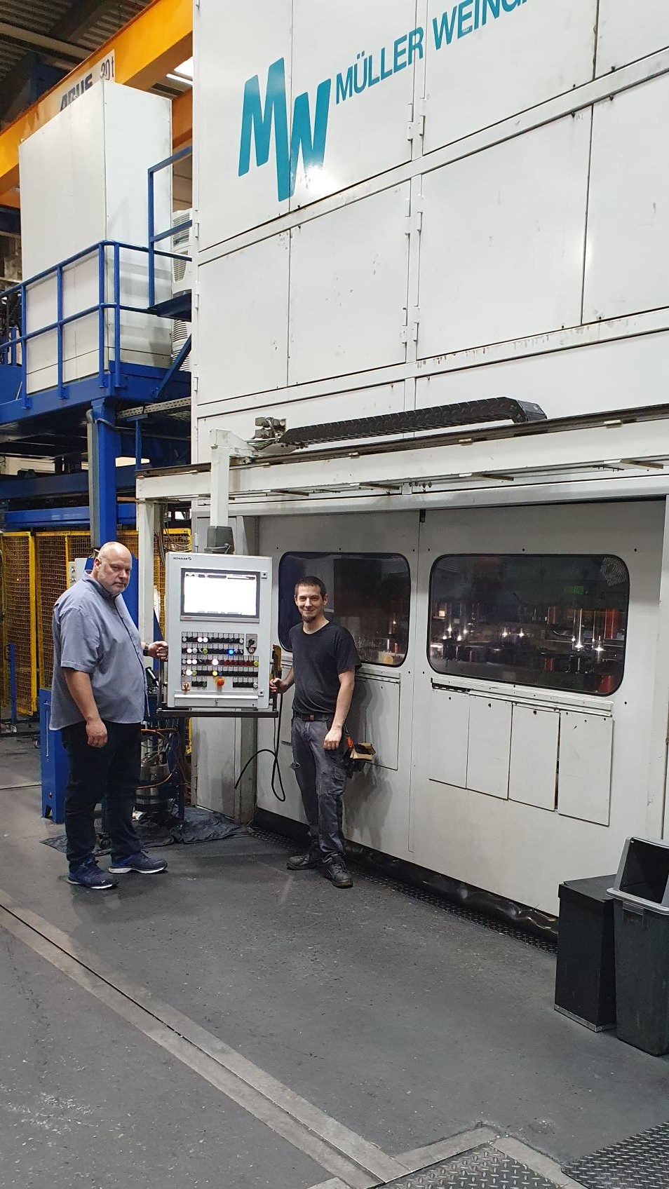 NEW CONTROL SYSTEM EXTENDS PRESS LIFE - Sheet Metal Industries