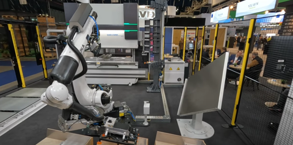 LVD LATEST BENDING CELL - EASY CELL - Sheet Metal Industries