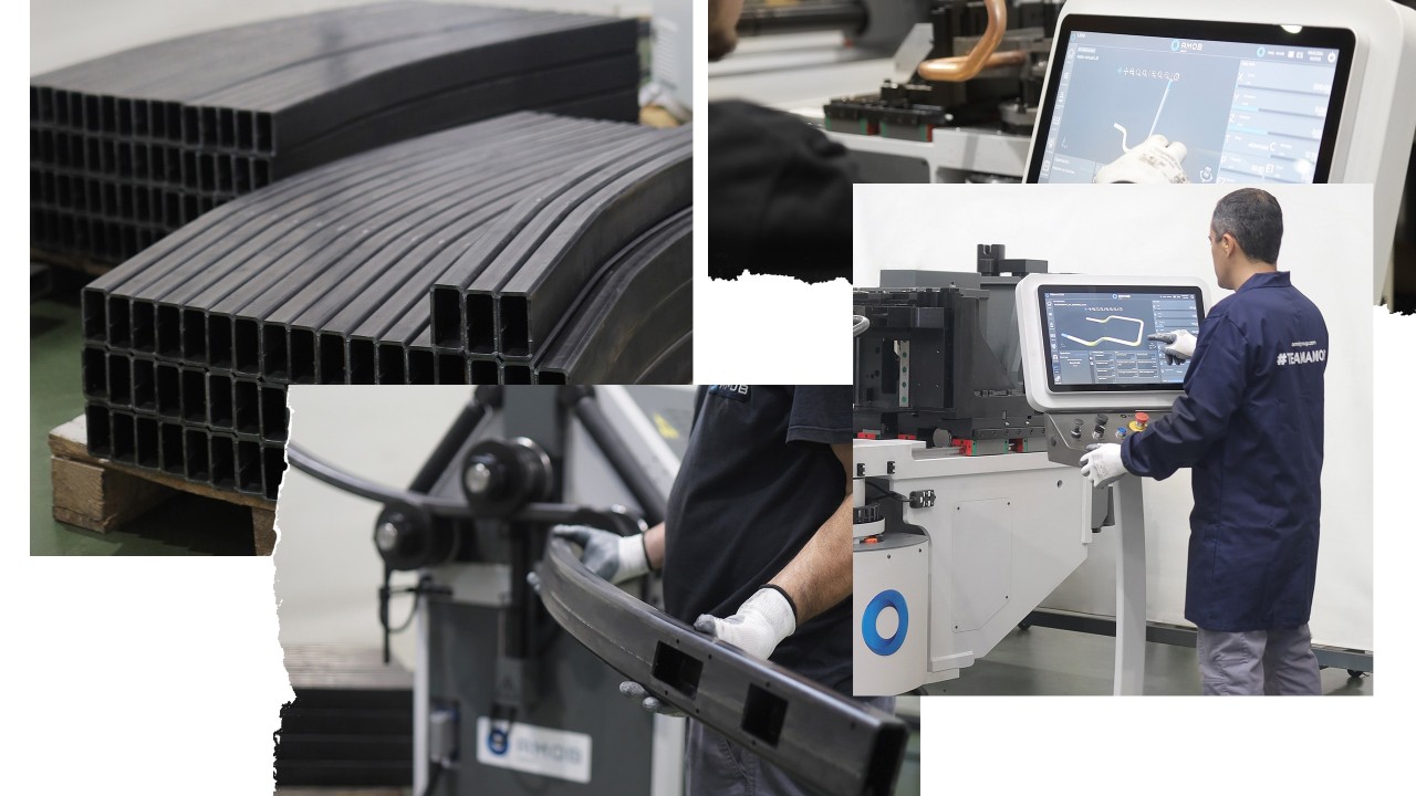 VERTICALITY OF THE PRODUCTION PROCESS: AMOB PRODUCES THE NEW CONTROLLER ...