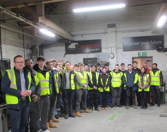 WSP ENGINEERS SHARE A DAY AT CAUNTON ENGINEERING, EXPERIENCING ...
