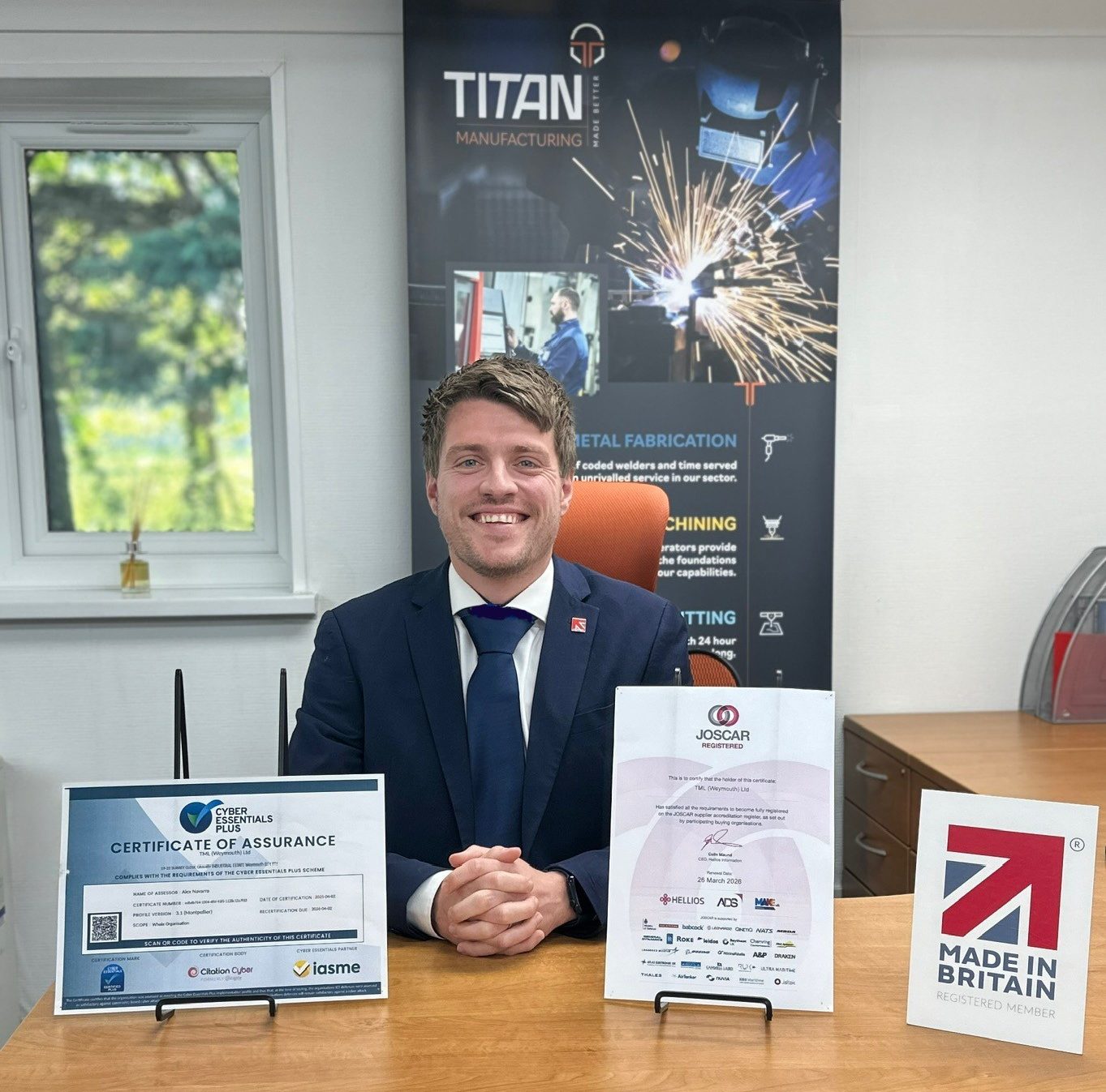 TITAN MANUFACTURING SECURES KEY ACCREDITATIONS, UNLOCKING MAJOR DEFENCE ...