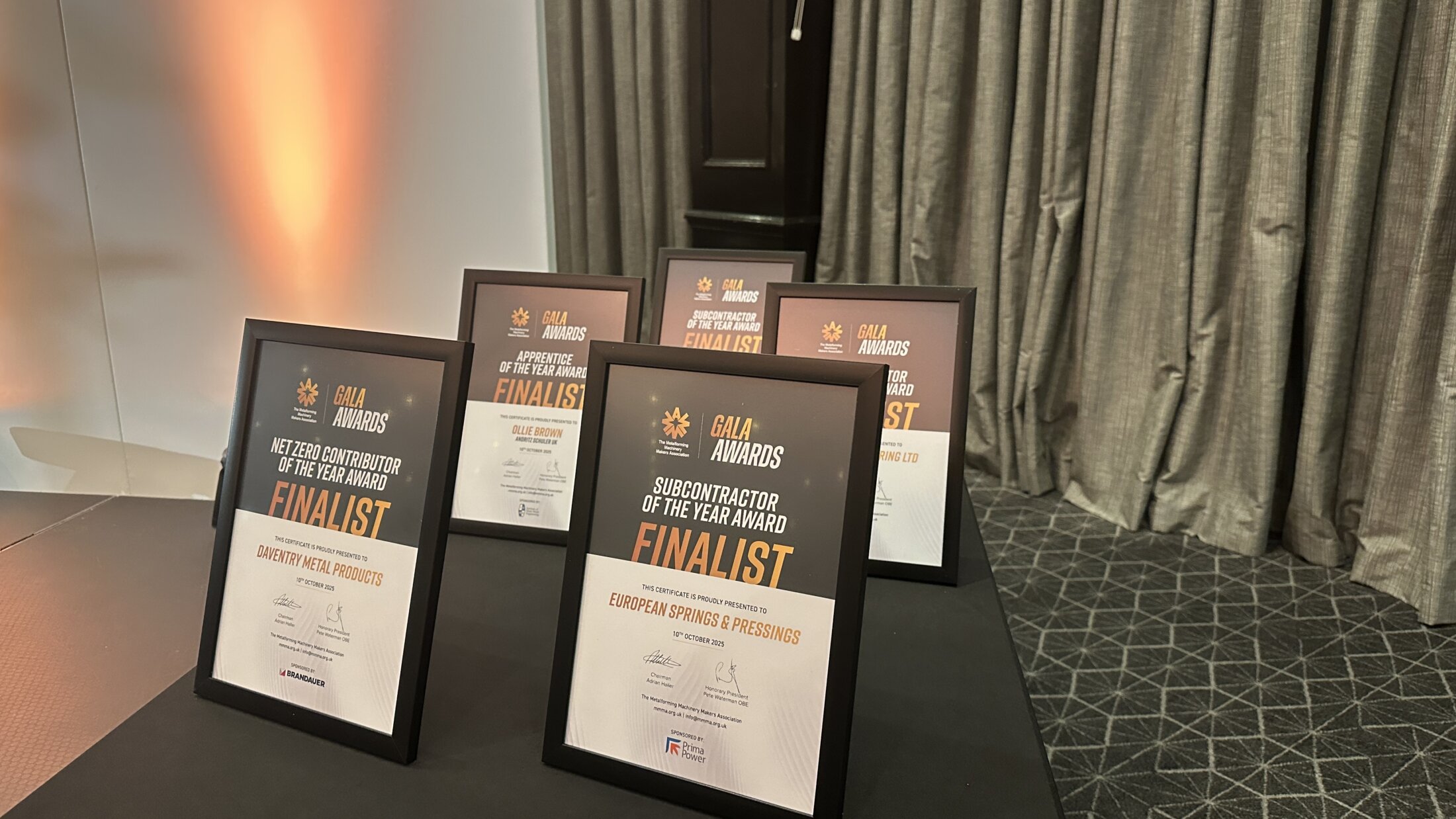 MMMA Celebrates Excellence at the 2025 Awards Ceremony - Sheet Metal ...
