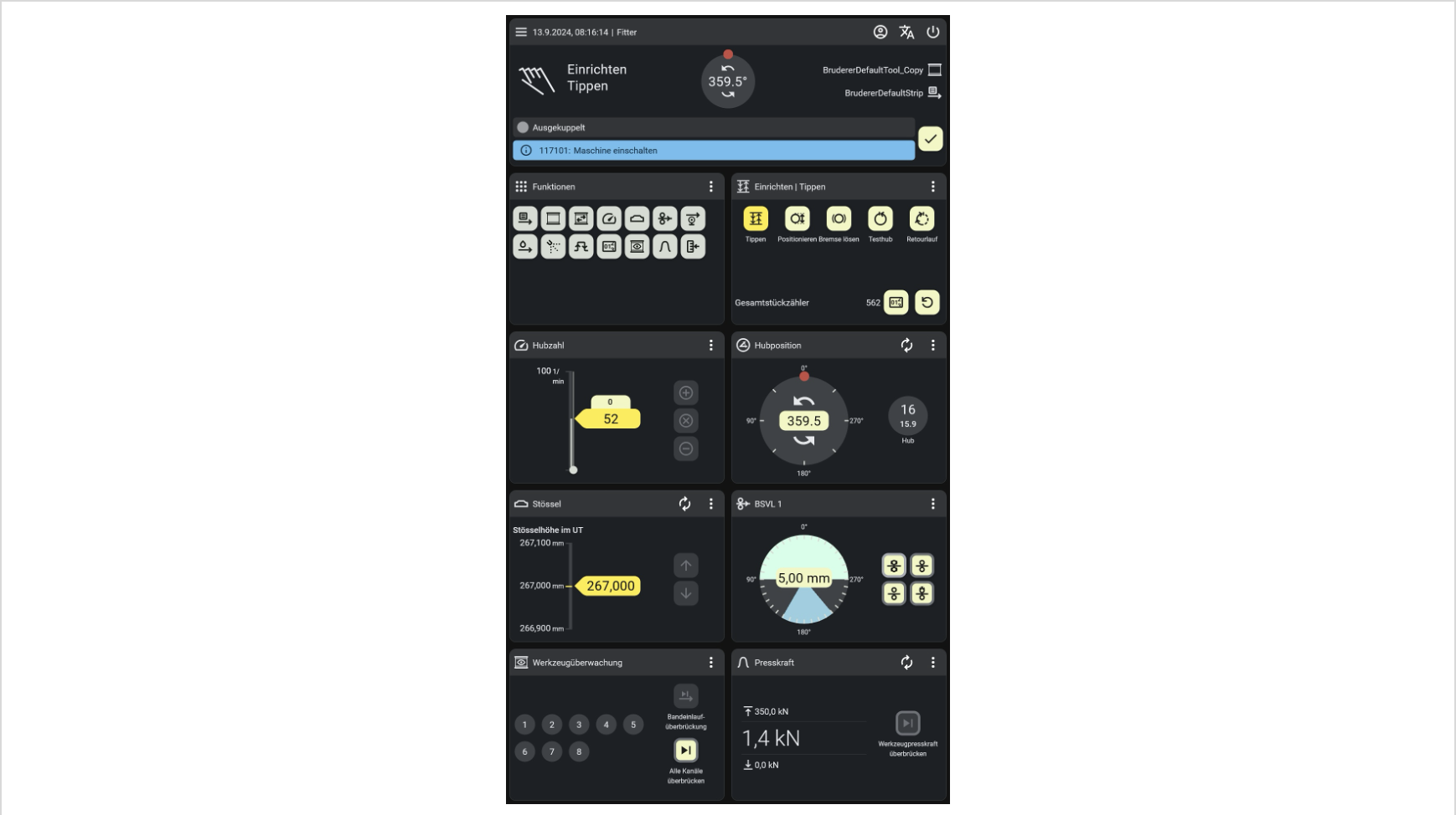 BRUDERER PRESENTS THE B3 MACHINE CONTROL AT BLECHEXPO – REPRESENTING A ...